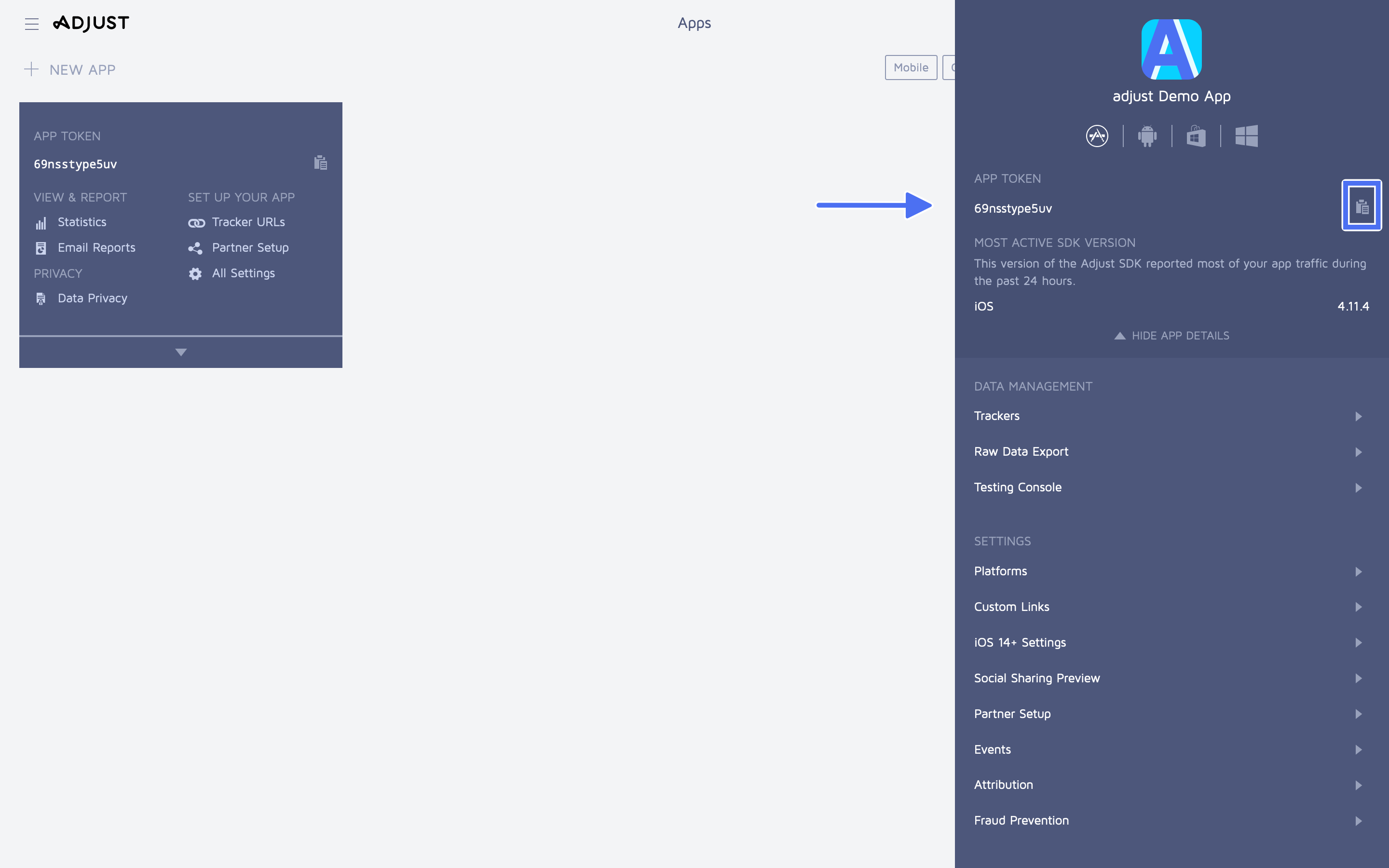 Adjust Report Service API | ThinkingData