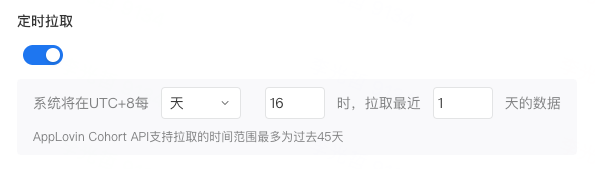 AppLovin Cohort API 集成方案 | ThinkingData