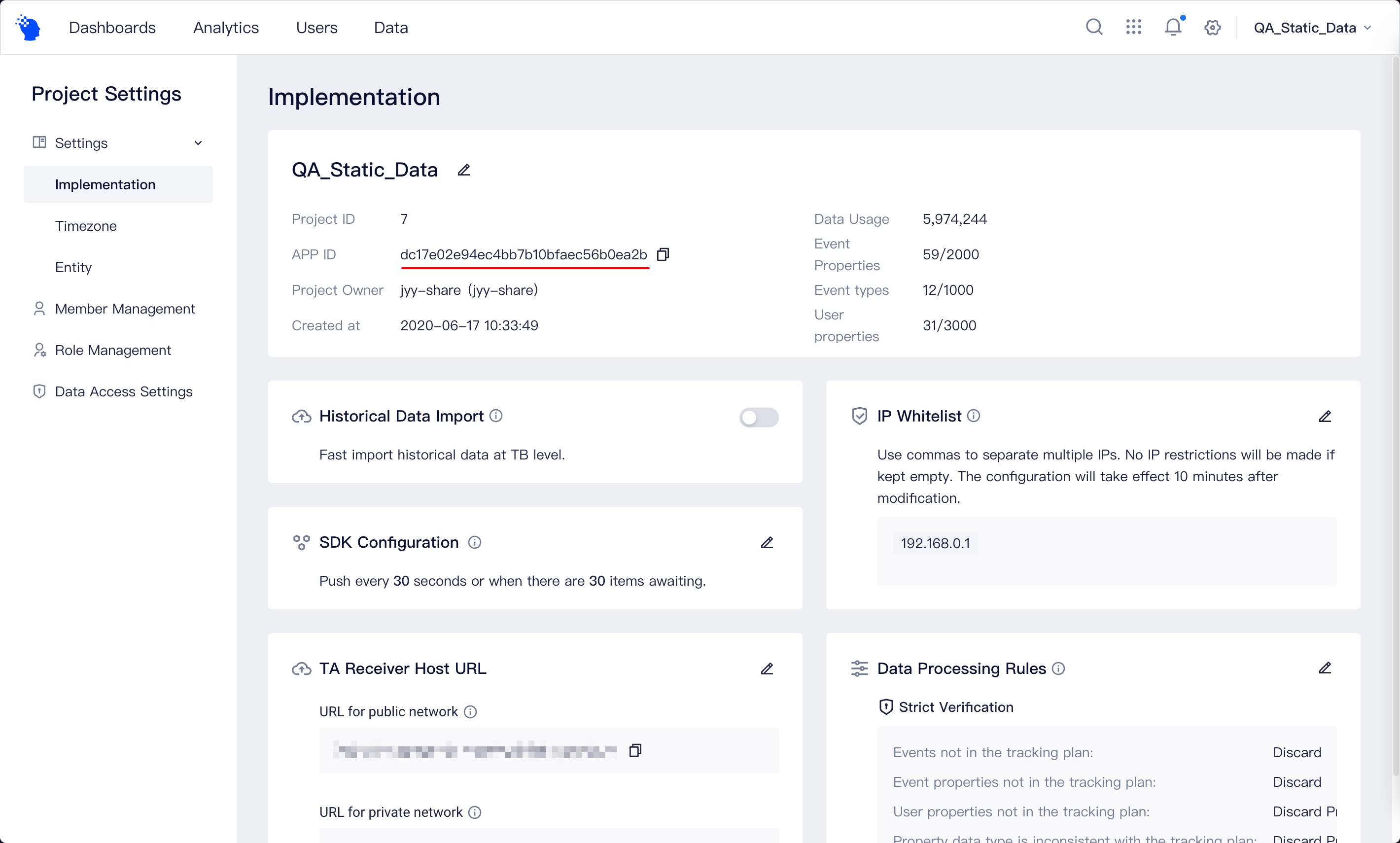 Data Reporting and Verification | ThinkingData