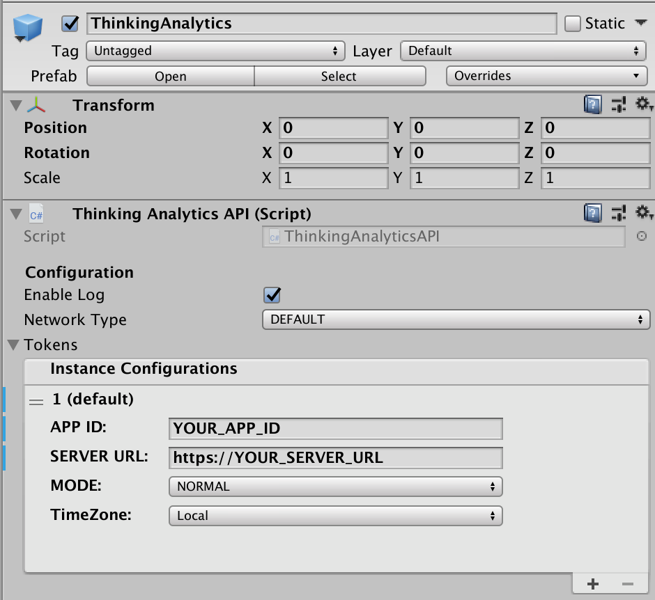 Unity SDK 使用指南 | 数数科技